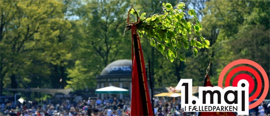 1. maj i Fælledparken - program for Hovedscenen | FOA/KLS