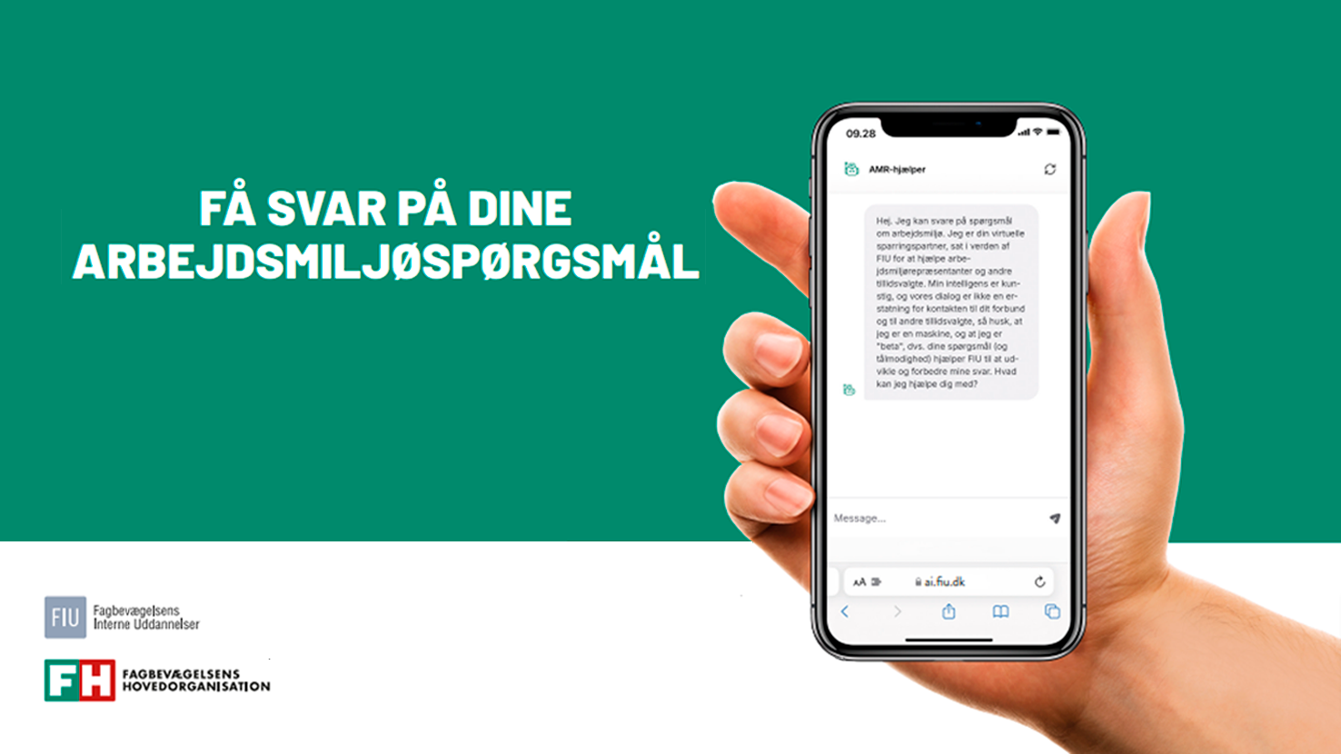 AMR-hjælperen - dit nye AI værktøj til arbejdsmiljøspørgsmål | FOA
