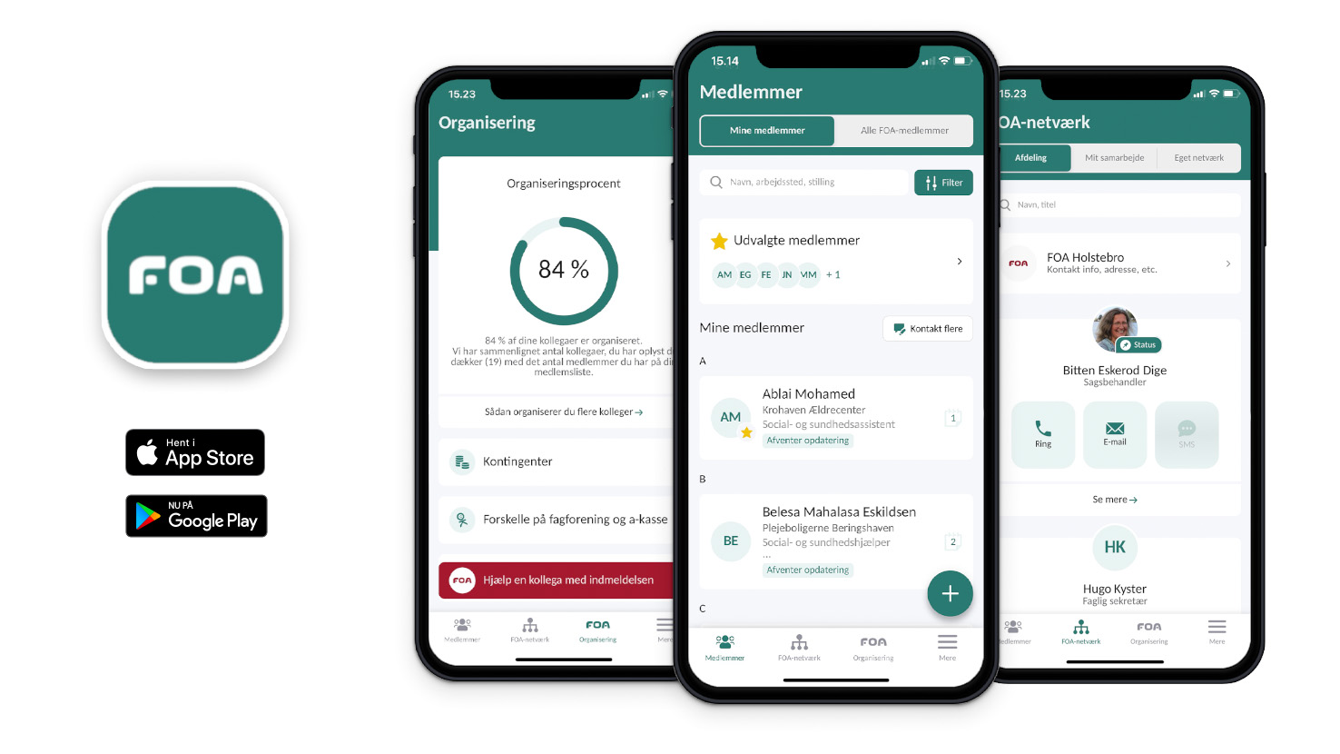 Ny forbedret udgave af din TR-app | FOA
